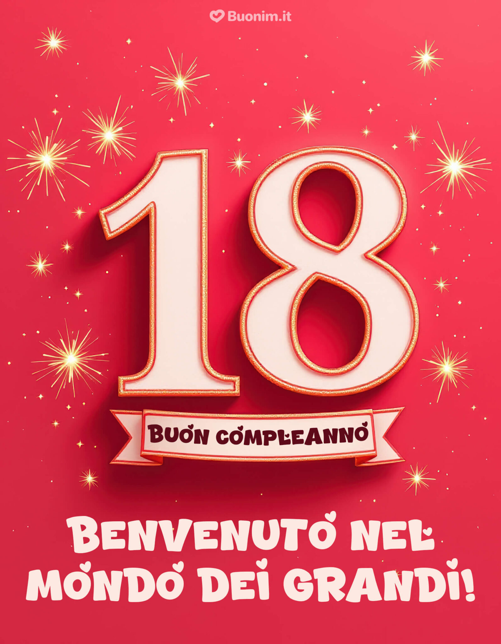 Immagini di Auguri per i 18 anni con Frasi dolci e significative da ...