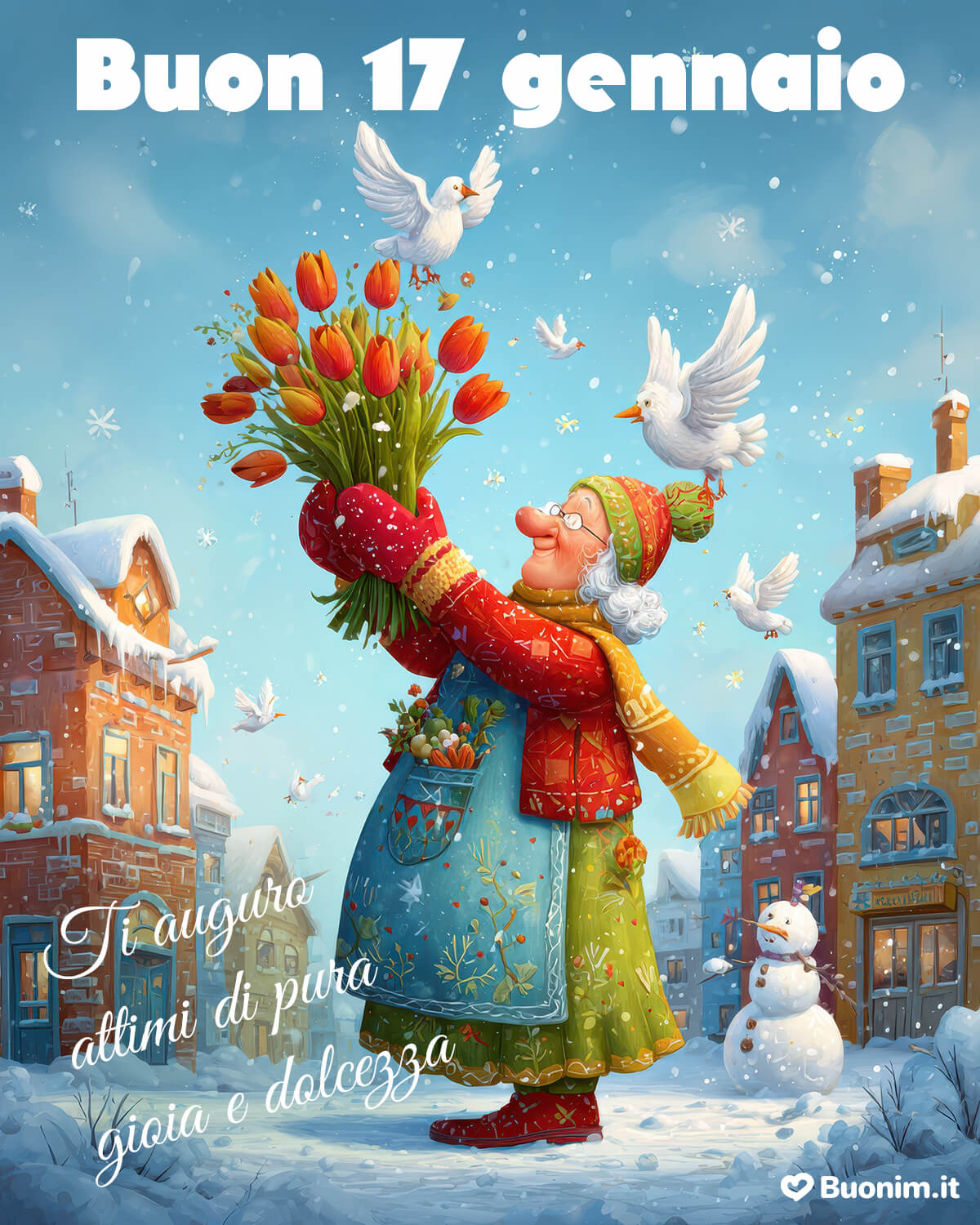 Buongiorno 17 Gennaio con Immagini e Auguri per la Giornata Mondiale ...