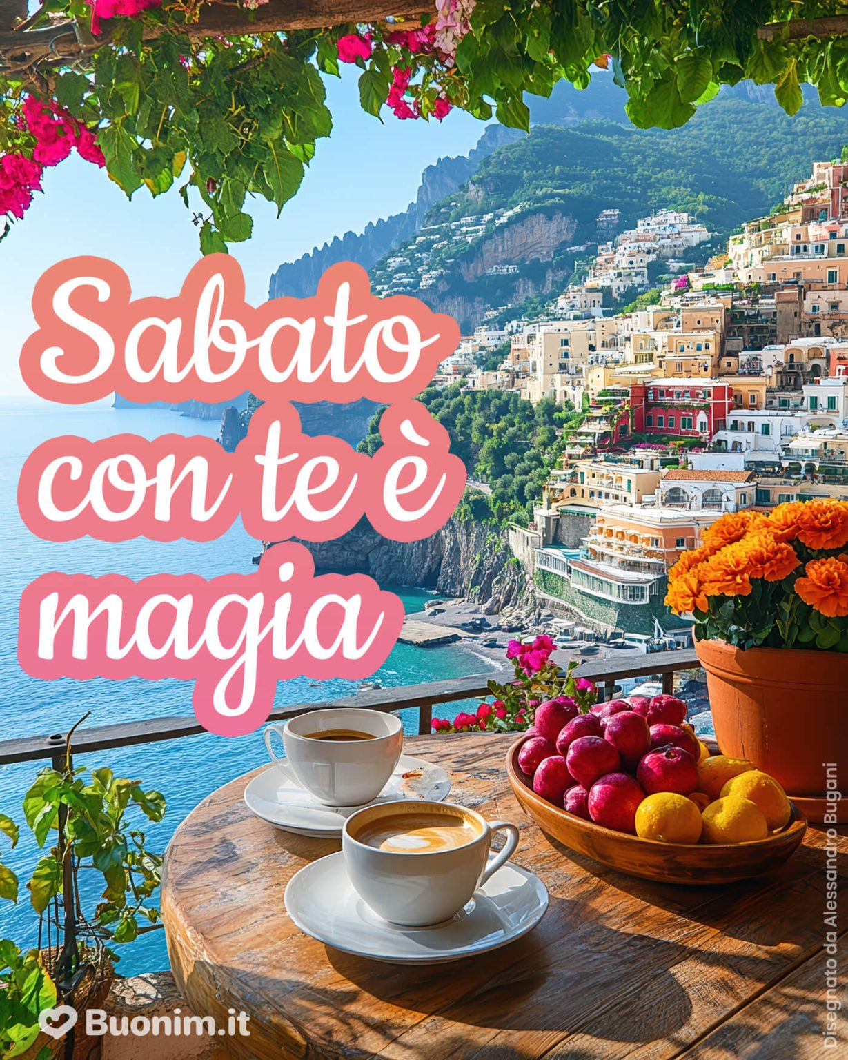 Immagini di Buongiorno e Buon Sabato Nuove con Frasi bellissime per il ...