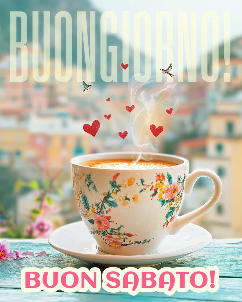 Immagini di Buongiorno e Buon Sabato Nuove con Frasi bellissime per il ...