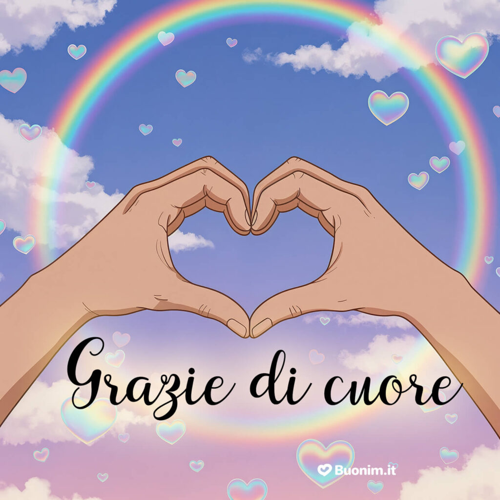 Immagini Di Grazie Di Cuore A Tutti - Buonim!