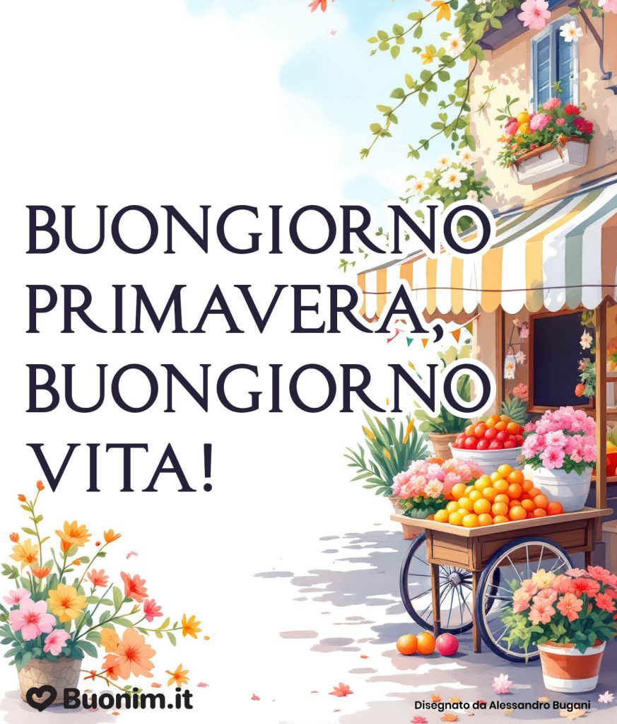 Immagini di Primavera con Buongiorno, sole e Benvenuta Primavera da ...