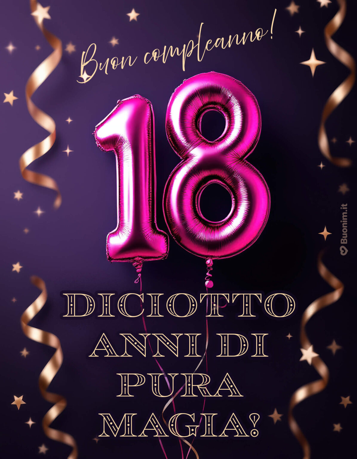 Immagini di Auguri per i 18 anni con Frasi dolci e significative da ...