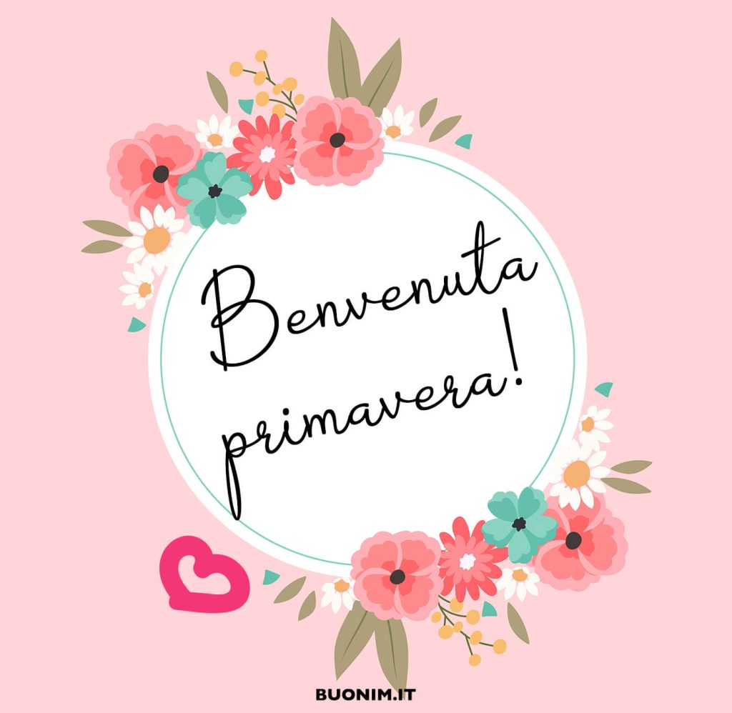 Immagini di Primavera con Buongiorno, sole e Benvenuta Primavera da ...