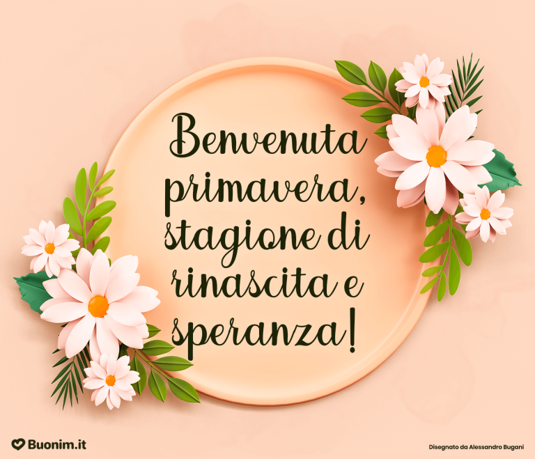 Immagini di Primavera con Buongiorno, sole e Benvenuta Primavera da ...