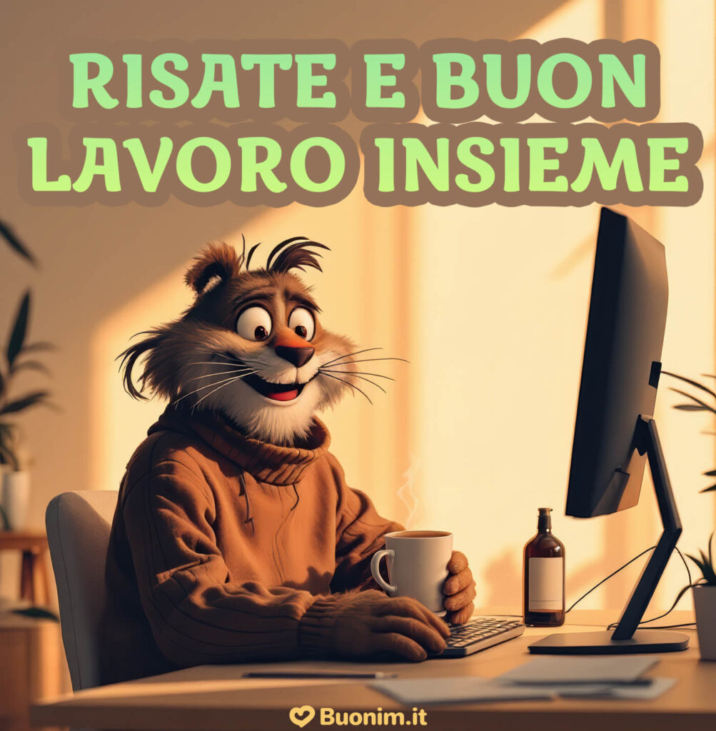 Immagini di Buon Lavoro e Buongiorno per Lavoratori Felici - Buonim!
