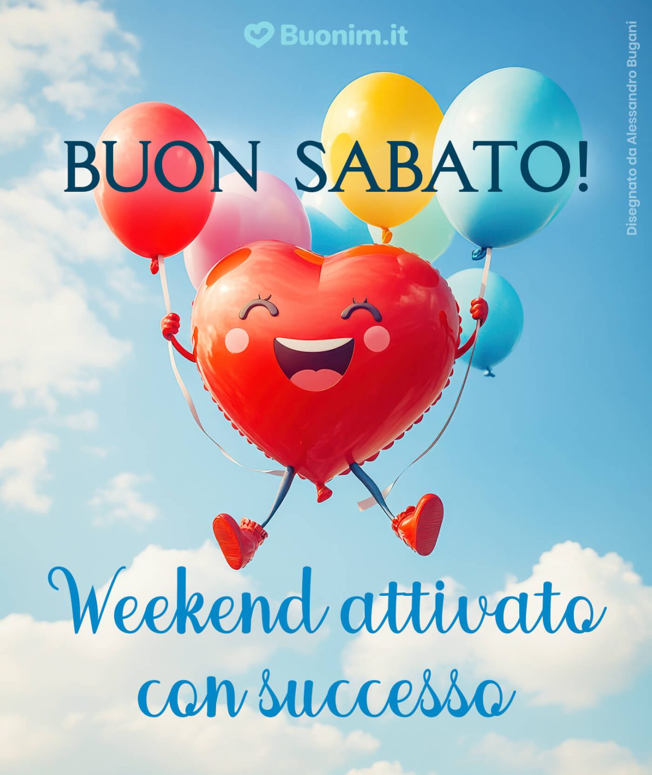 Immagini di Buongiorno e Buon Sabato Nuove con Frasi bellissime per il weekend - Buonim!