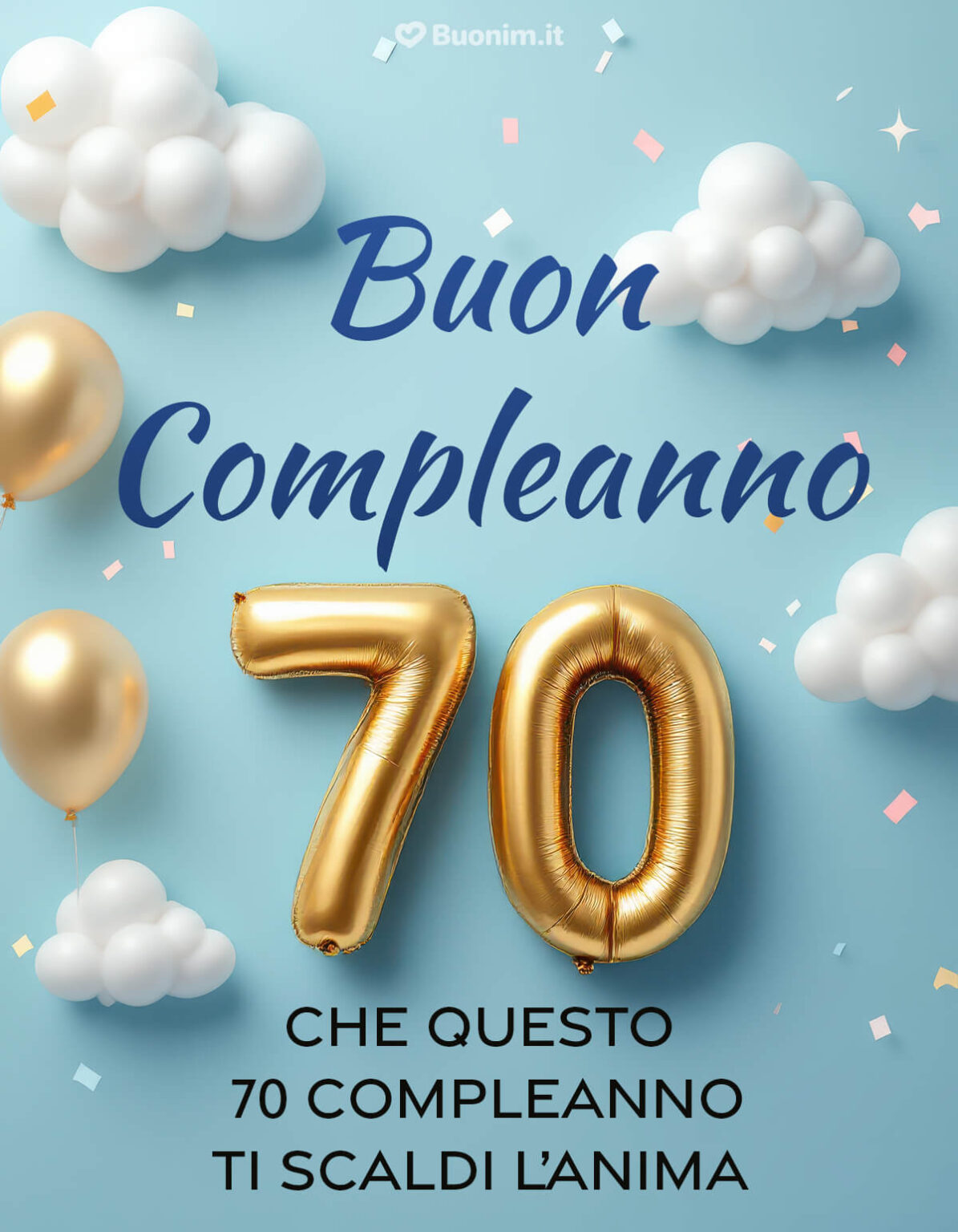 Immagini di Compleanno per i 70 anni simpatiche e spiritose da ...