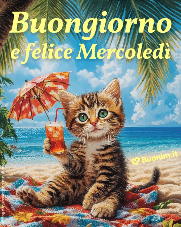 Immagini di Buongiorno e Buon Mercoledì con frasi bellissime e auguri ...