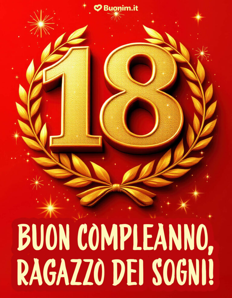 Immagini di Auguri per i 18 anni con Frasi dolci e significative da ...